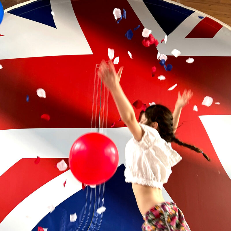 Giant Union Jack Globe Hire | The Joker Entertainment